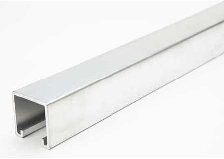 Aluminum Solid Strut Channel, 1-5/8 In X 1-5/8 In, 12 Ga, 4 Ft ...