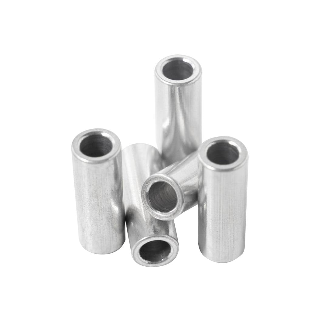 Aluminum Spacer 1/2" OD x 5/16" ID x Choose Your Length, Round Spacer ...