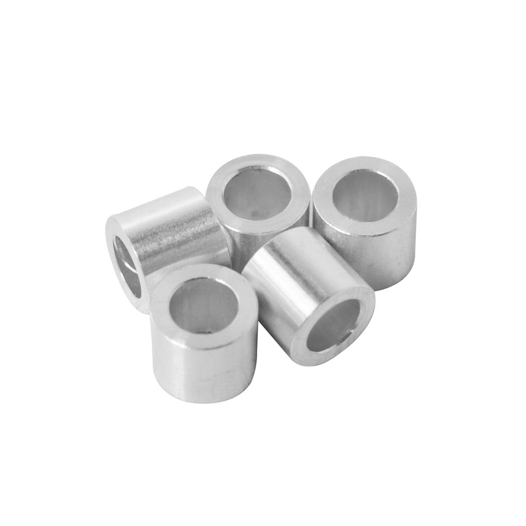 Aluminum Spacer 1/2" OD x 5/16" ID x Choose Your Length, Round Spacer ...
