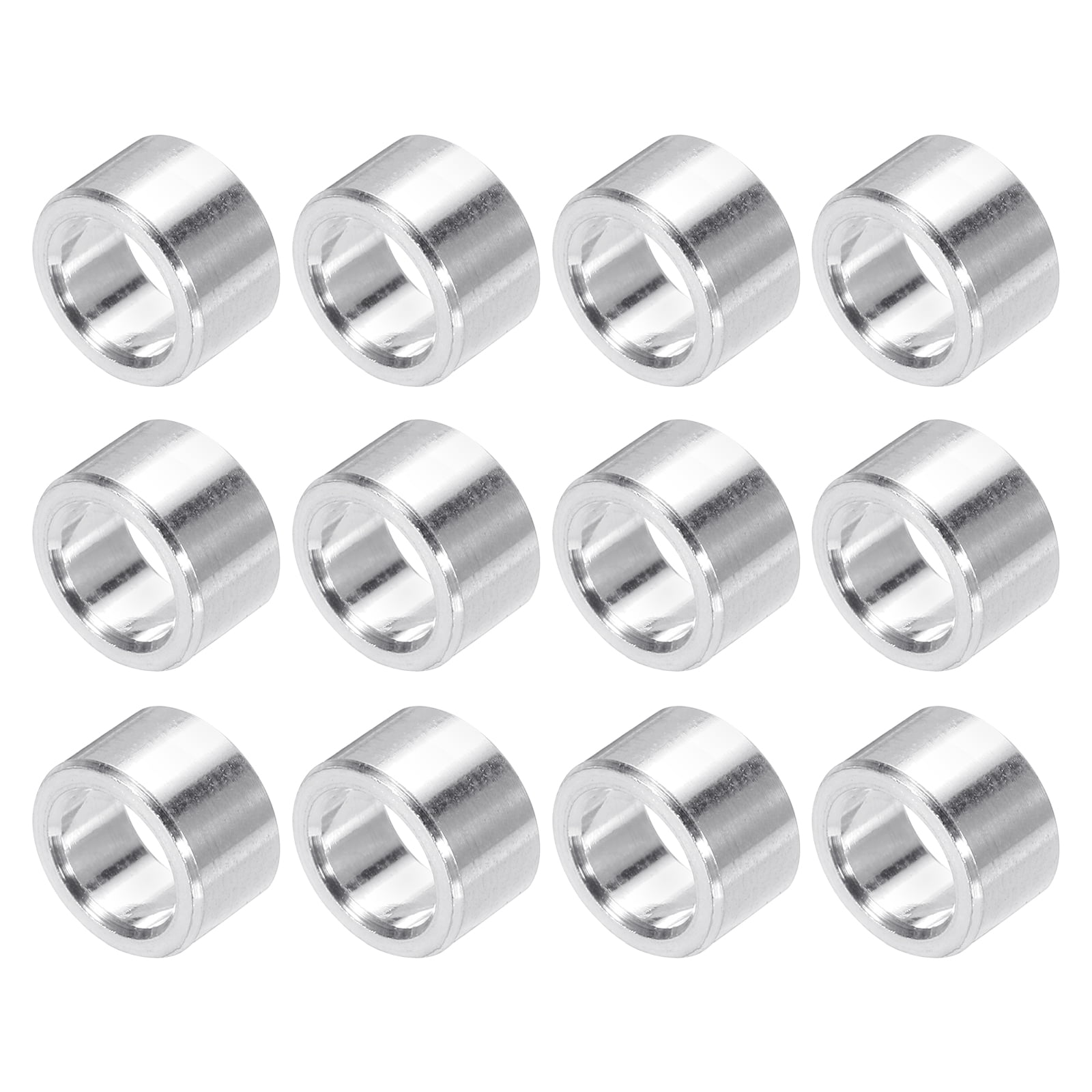 Aluminum Spacer Round Column 1/4 " OD x 1/6 " ID x 0.14 " Length Washer ...
