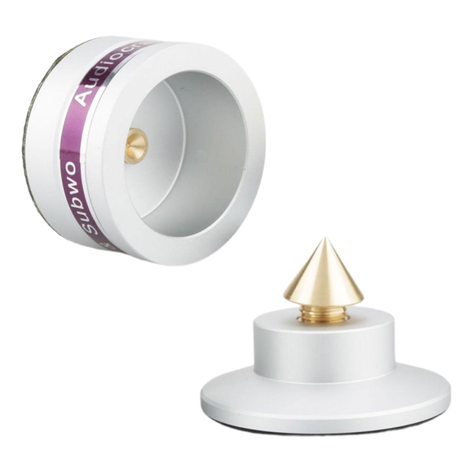 Aluminum Speaker s Stand Shock Non- Vibration Vibration Absorber Feet ...