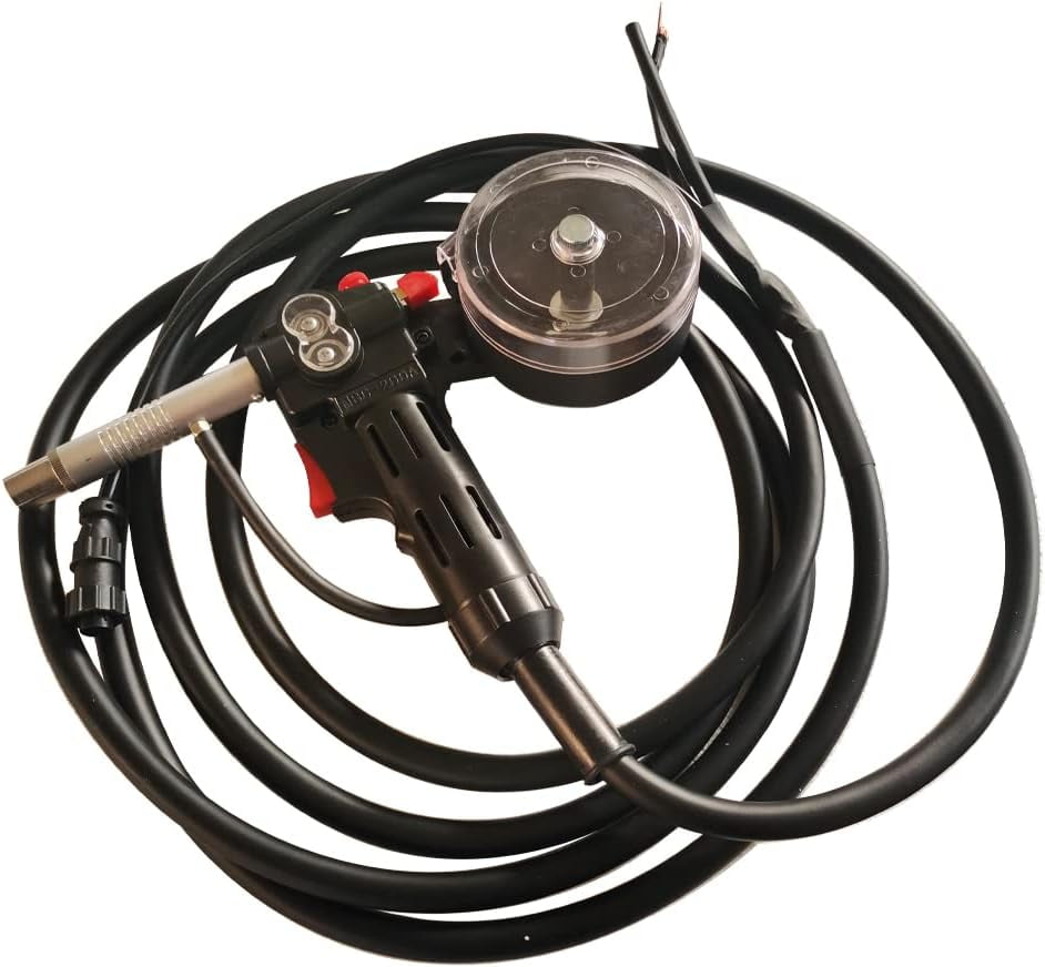 Aluminum Spool Gun Fit Miller 210 Spoolmate 3035 5M Cable DC24V Welding ...