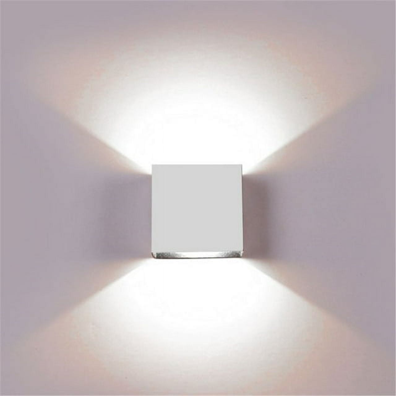 LED Cube Exterior Aluminum Wall Lamp Modern Fixture Light 86-265V ...