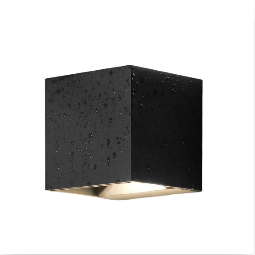 Aluminum Square Wall Sconces, Cube LED Wall Lamp with Dimmable Feature ...