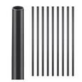 Aluminum Stair Balusters 101 Pack, 26 Inch Matte Black Metal Railing, 3 ...