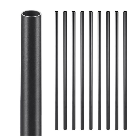 Aluminum Stair Balusters 101 Pack, 26 Inch Matte Black Metal Railing ...