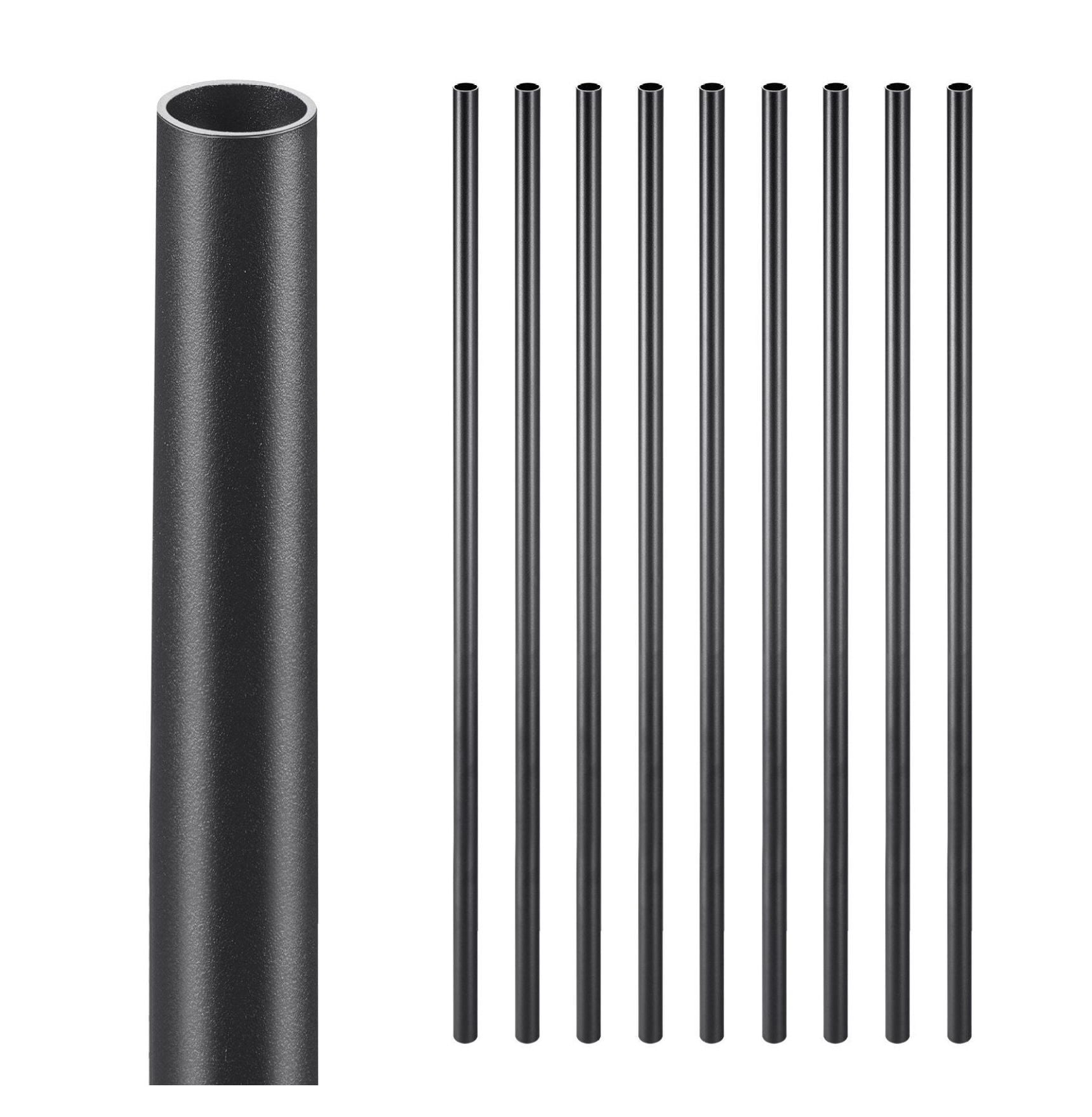 Aluminum Stair Balusters 101 Pack, 36 Inch Matte Black Metal Railing ...