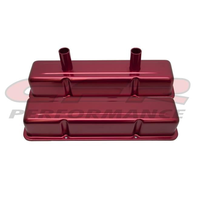 Aluminum Stamped Tall Valve Covers Chevy Small Block Circle Track 283 ...