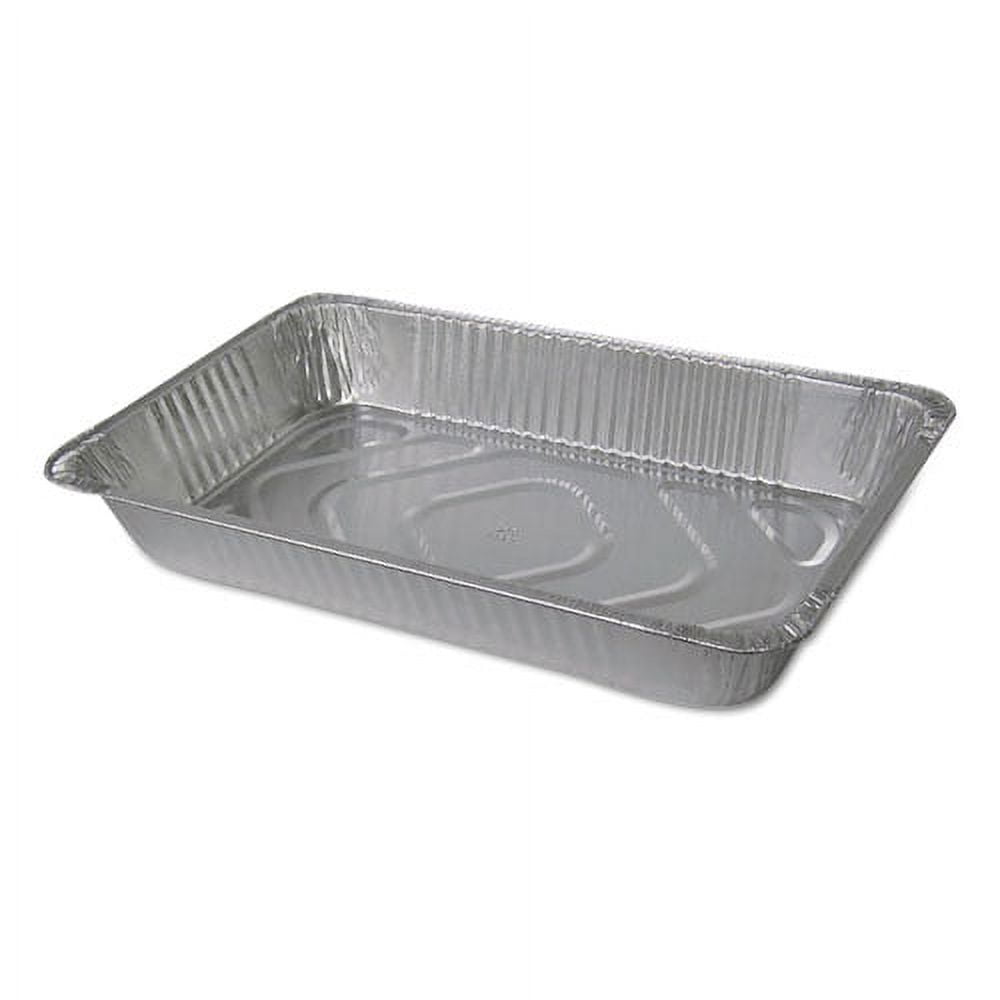 Aluminum Steam Table Pans, Full-Size Deep-346 oz., 3.38" Deep, 12.81 x ...