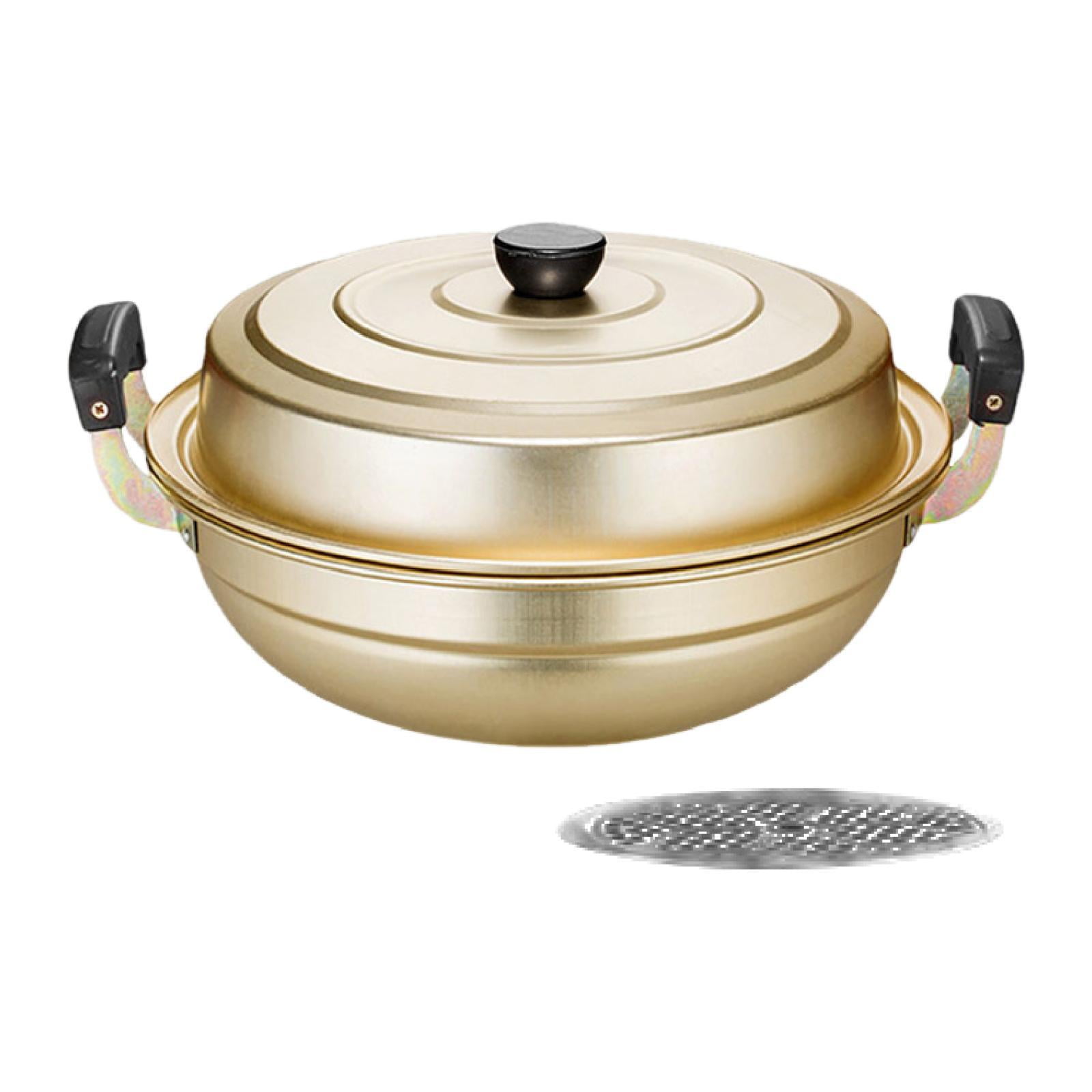 Aluminum Steamer Food Cooker Steam Pot with a Double Handle Design for ...
