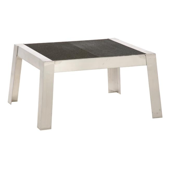 Durable Metal Aluminum Indoor Step Stool - 12 x 20 x 24 inches ...