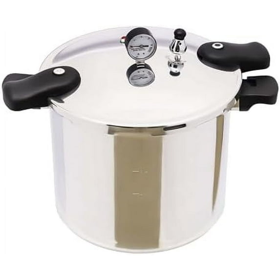 Aluminum Stovetop Pressure Cooker (22L/23qt) Cookware Pressure Canner ...