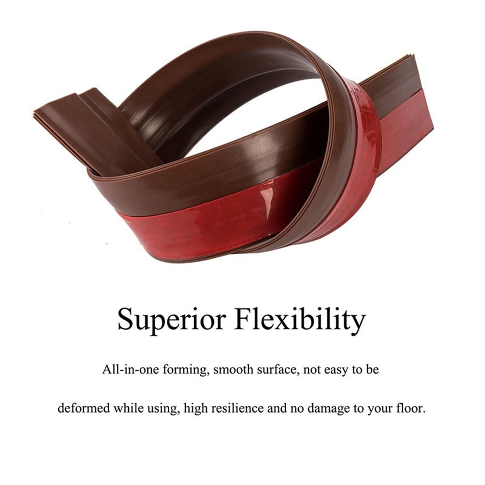 Aluminum Strip Stopper for Side of Door 6 Wall Base Bottom Door Seal ...