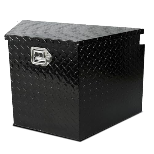 Aluminum Stripes Trailer Storage Box Trailer Tool Box,Chrome Lock ...