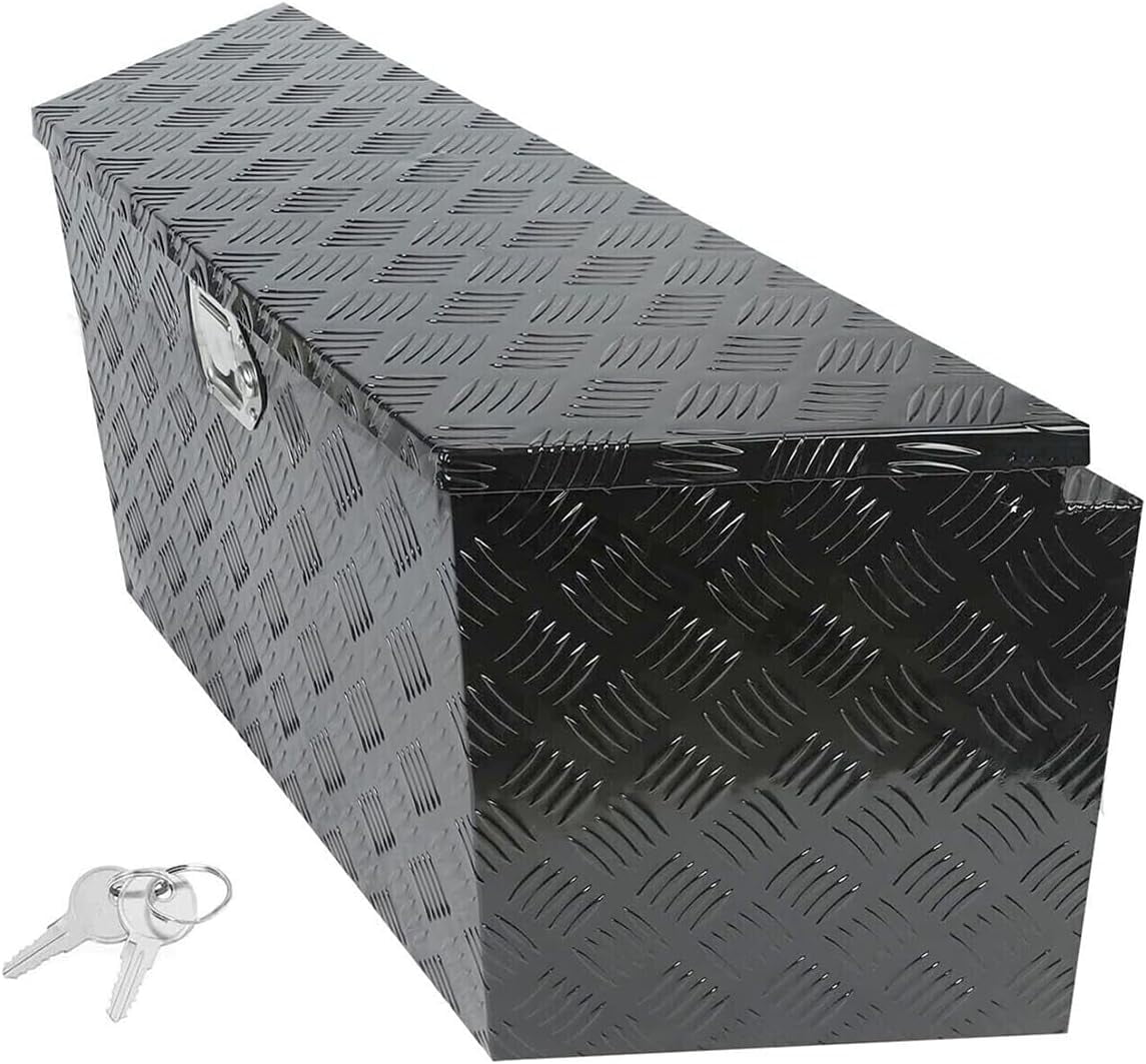 Aluminum Stripes Trailer Storage Box Trailer Tool Box,Chrome Lock ...