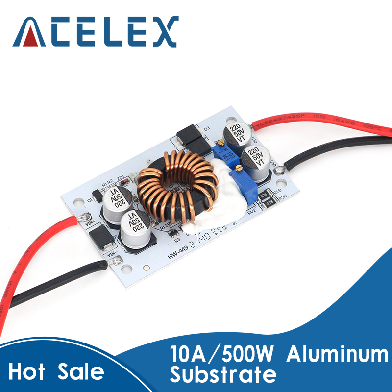 Aluminum Substrate 10A/500W Boost Constant Voltage Constant Current ...