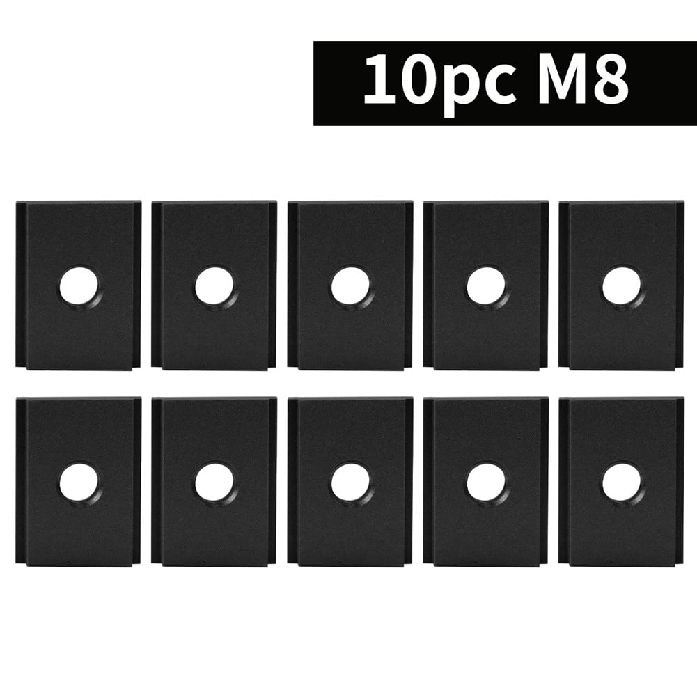 Aluminum T Slot Slider Set 10 Pack Of M8 Nuts Tailored For Woodworking ...