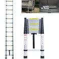 Aluminum Telescoping Ladder 16ft, Compact Ladder, Extension Ladder 16.4 ... Aluminum Telescoping Ladder 16ft, Compact Ladder, Extension Ladder 16.4 ...