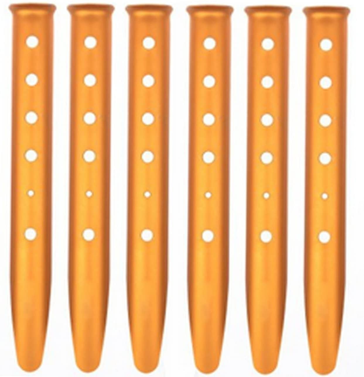 Aluminum Tent Stakes for Camping in Snow and Sand Tent Boating Hiking ...
