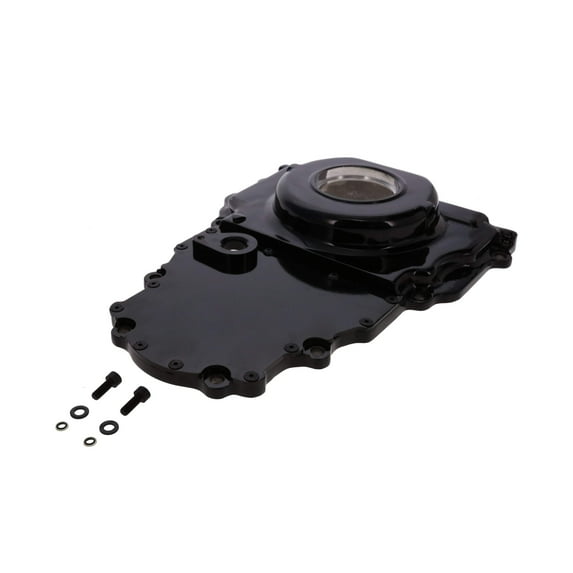 Aluminum Timing Cover for LS2/LS3 - Black - Walmart.com