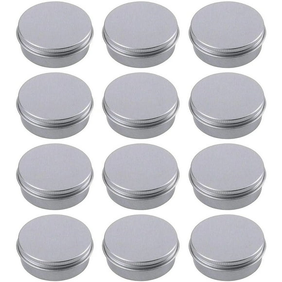 Small Metal Tins for Storage and Packaging in Multiple Styles
