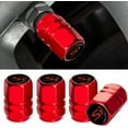 Honda Accord Valve Cover 4-Pack Red H Hexagon - Steel Dust Covers Fit ...