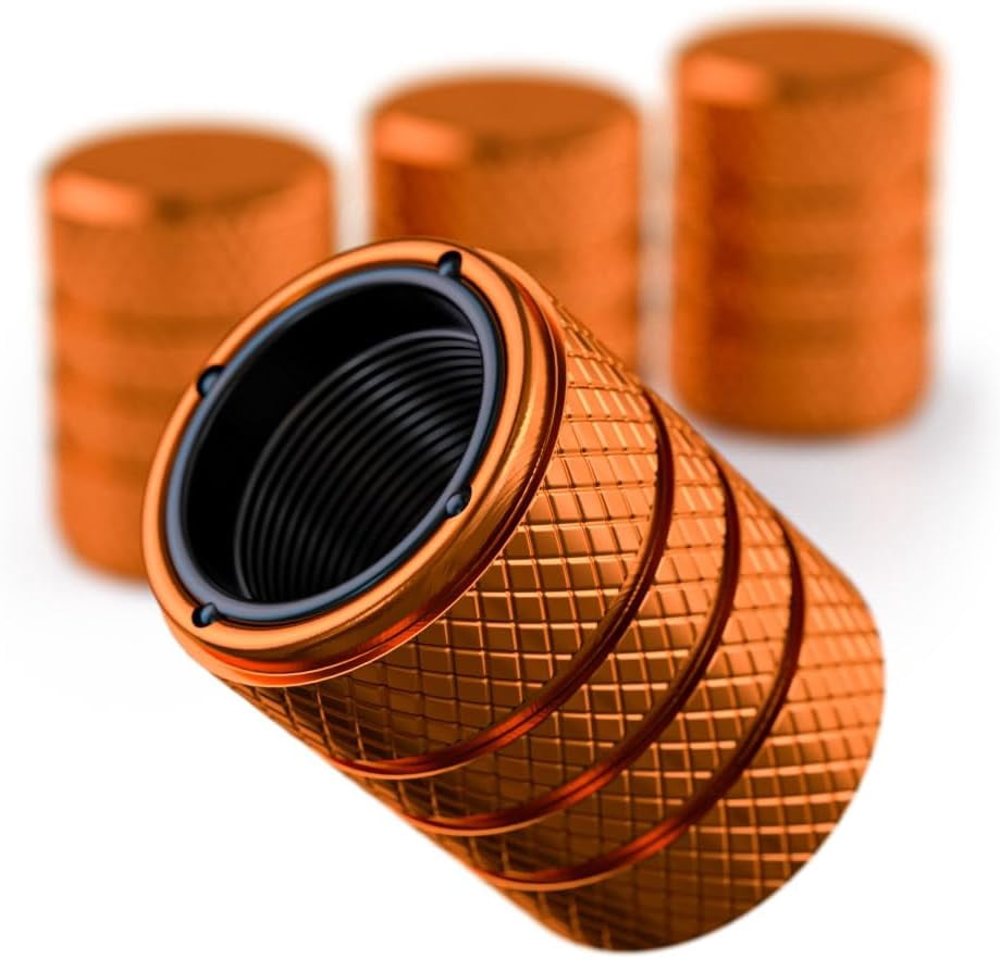 Aluminum Tire Valve Stem Caps – Anti-Rust, Premium Anodized Aluminum ...
