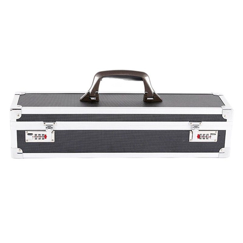 Aluminum Tool Case Foam Insert Storage Organizer with Shoulder Strap ...