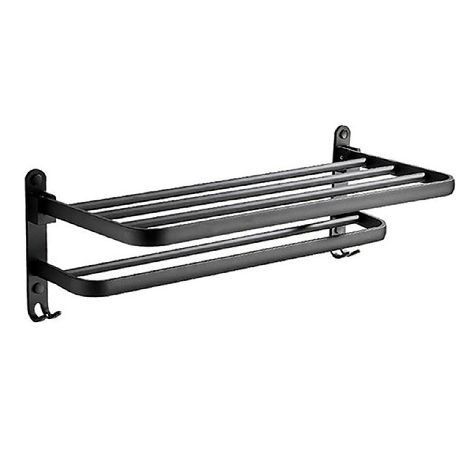 Aluminum Towel Bar Wall Mounted Rack Bathroom Towel Rack Towel Holder ...