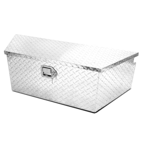 Aluminum Trailer Tongue Box,Trailer Tool Box Chest for Pickup RV ...