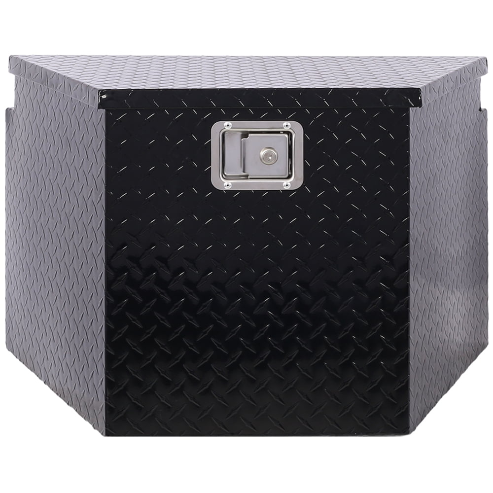 Aluminum Trailer Tongue Tool Box 5 Bar Tread Pattern Toolbox Wide ...