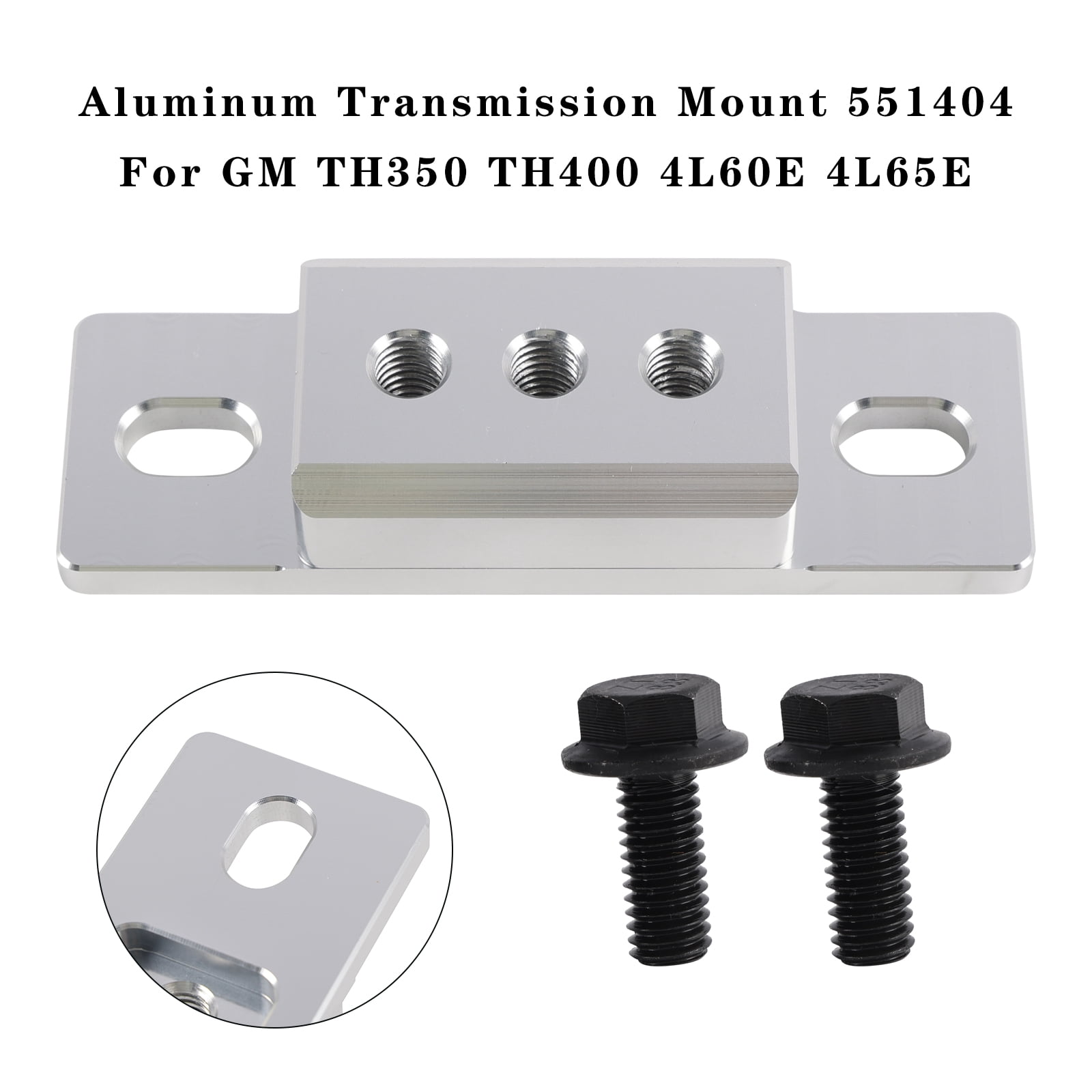 Aluminum Transmission Mount 551404 For GM TH350 TH400 4L60E 4L65E ...