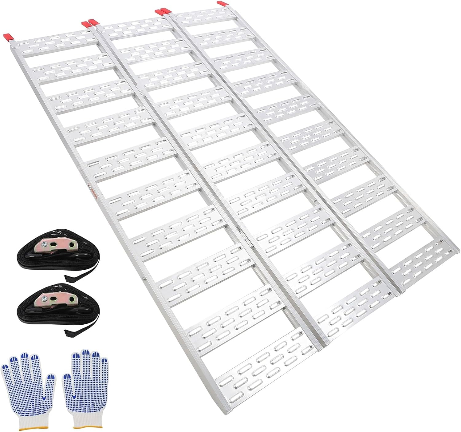 Aluminum Tri-Fold loading ramp, 1500 lbs ATV Ramp for Truck Bed &More ...