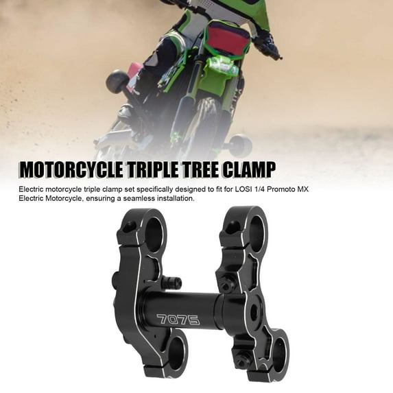 Aluminum Triple Clamp Set For 1/4 Scale Electric Motorcycle, Enhanced ...