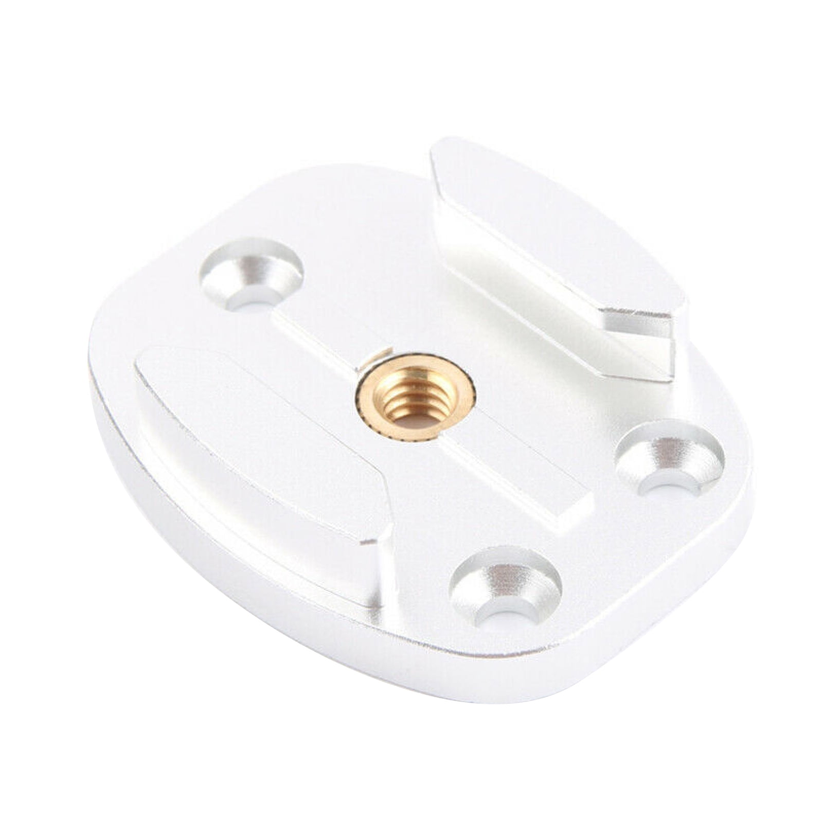 Aluminum Tripod Head Quick Release Bracket Base for GoPro Hero 9 8 7 ...