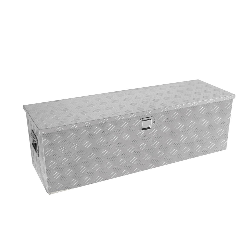 Aluminum Truck Bed Tool Box, Trailer Underbody Toolbox with Side Handle ...