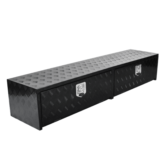 Aluminum Truck Box 72 x 13 x 16 Inch With Double Drop Door Lockable ...