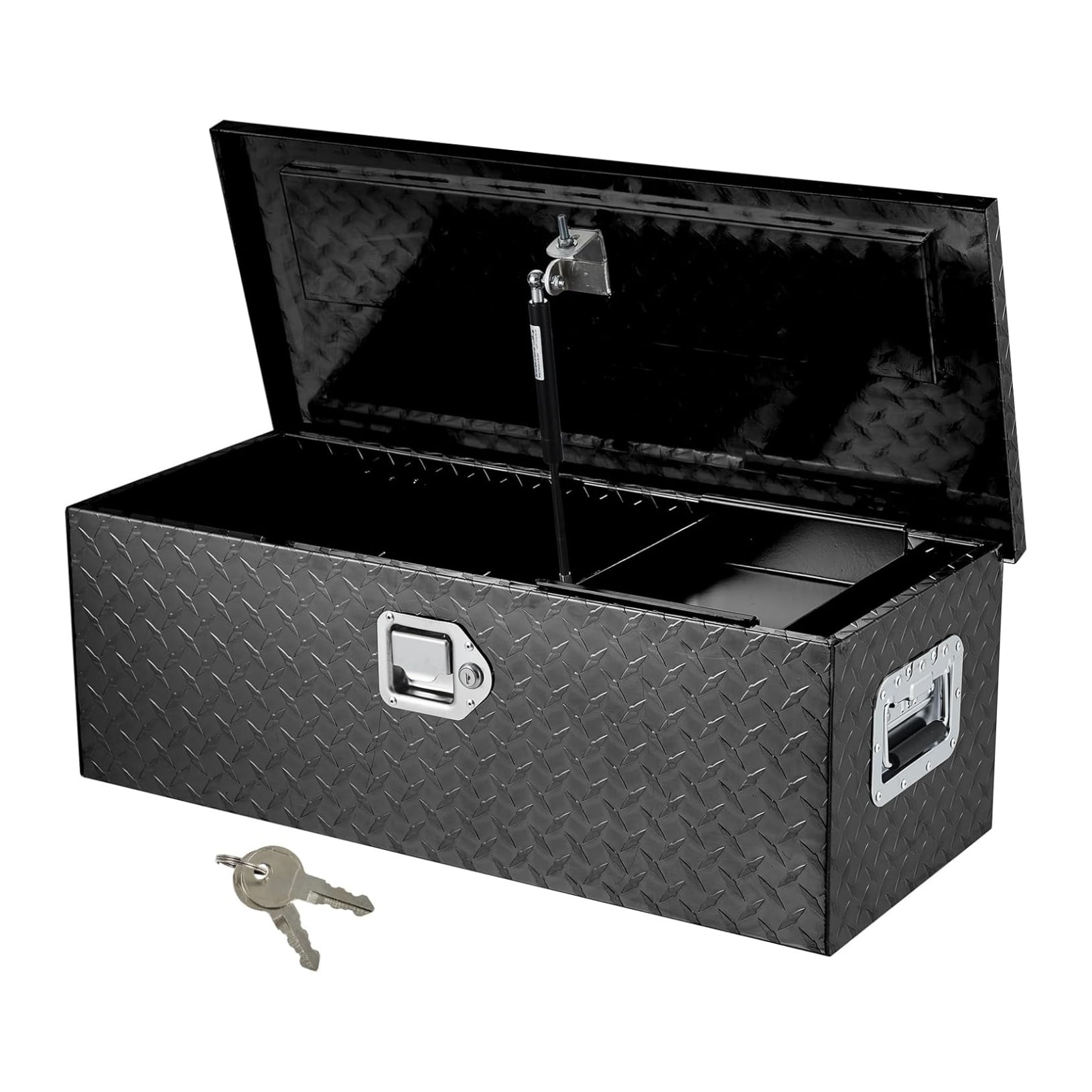 Aluminum Truck Tool Box, Truck Bed Storage Box with Security Lock and ...