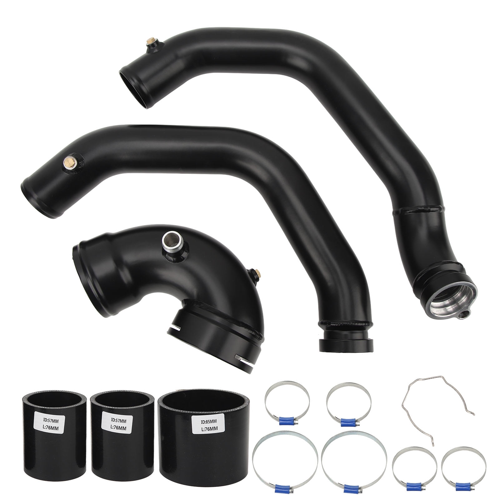 Aluminum Turbo Charge Pipes With J Pipe Upgrade Kit Fit For M3 F80 M4 ...
