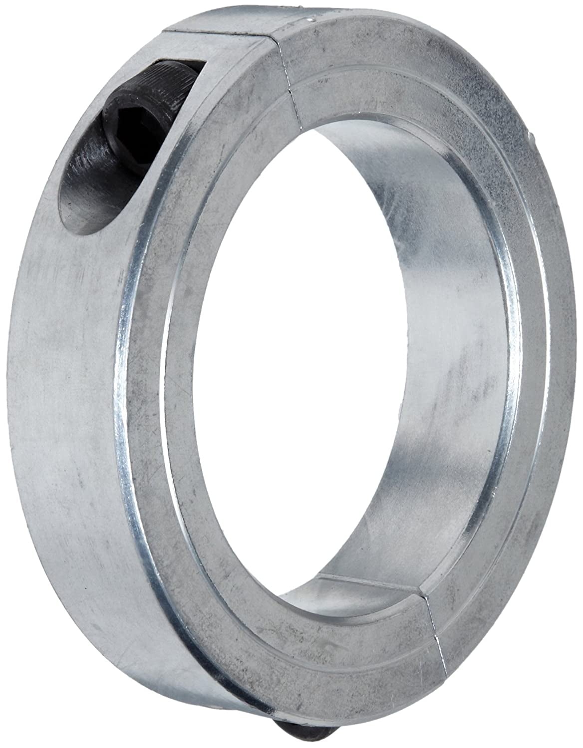 Aluminum Two-Piece Clamping Collar, 2" Bore Size, 3" Outside Diameter ...