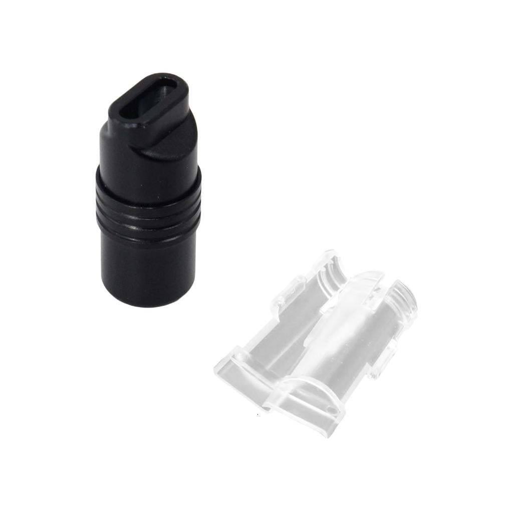 Aluminum Type C USB C Plug Shell 6mm Hole For DIY And Repair Cable Work ...