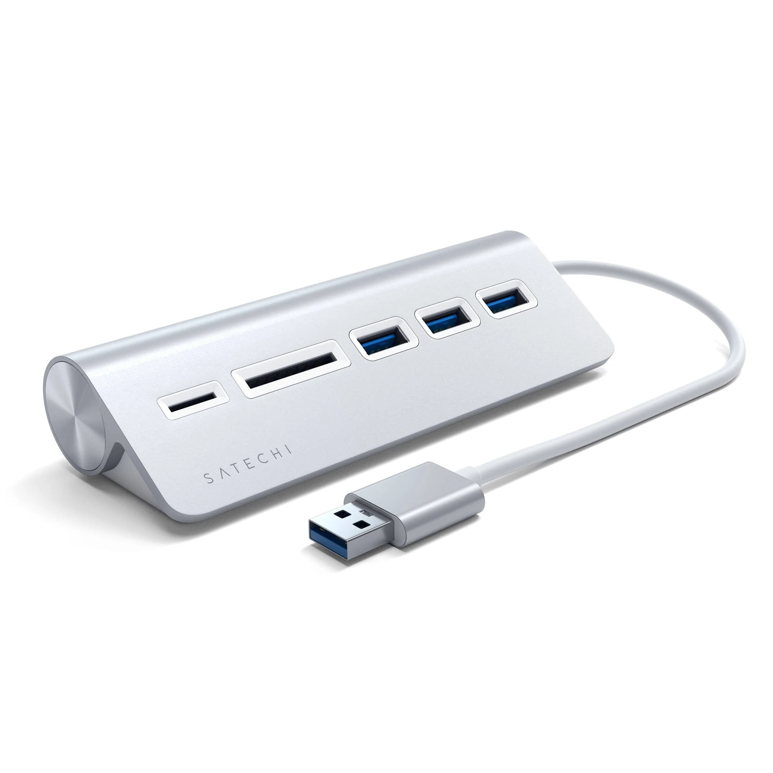 Aluminum USB 3.0 Hub Card Reader - Walmart.com