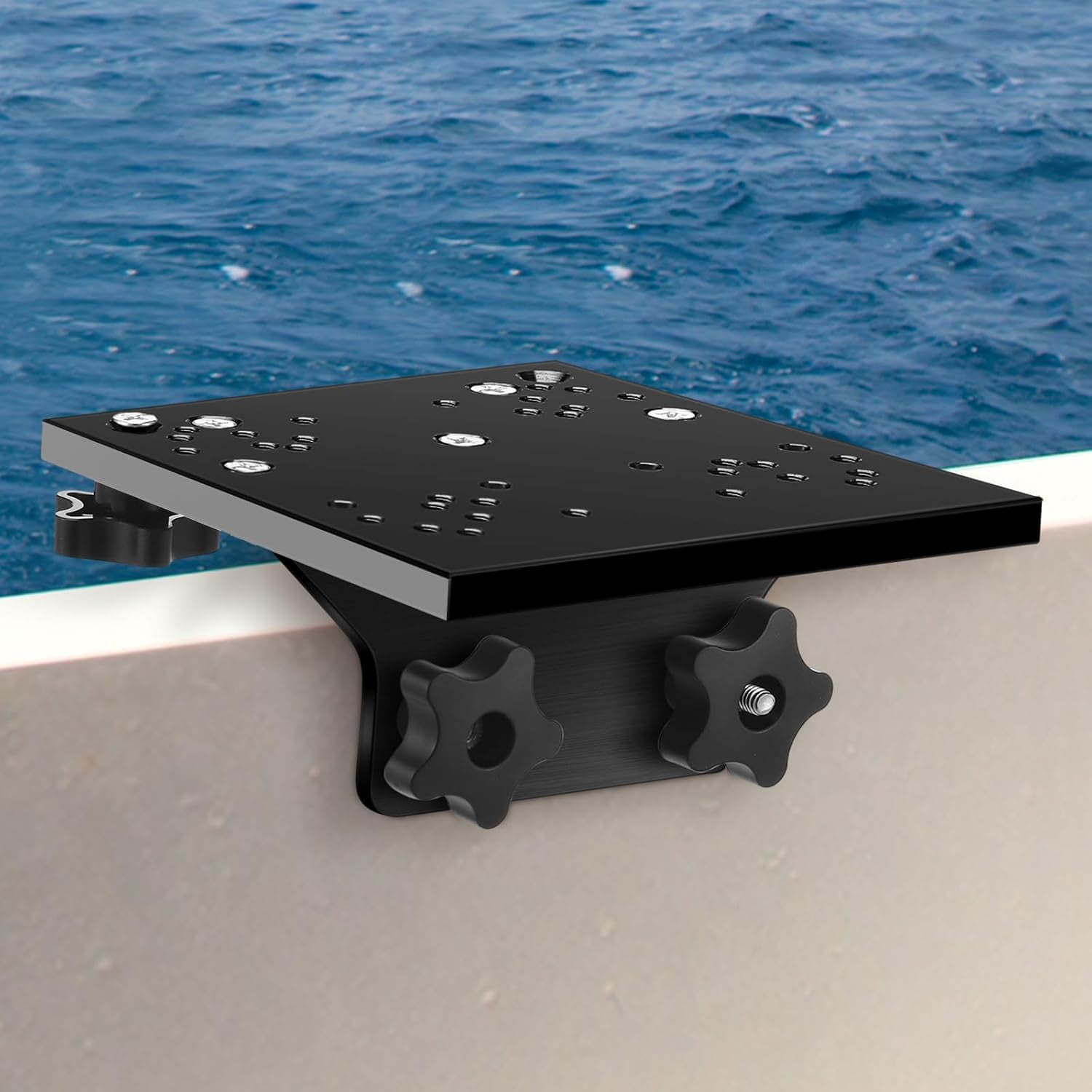 Aluminum Universal Downrigger Mount Track Bracket for Boat Gunnel Track ...