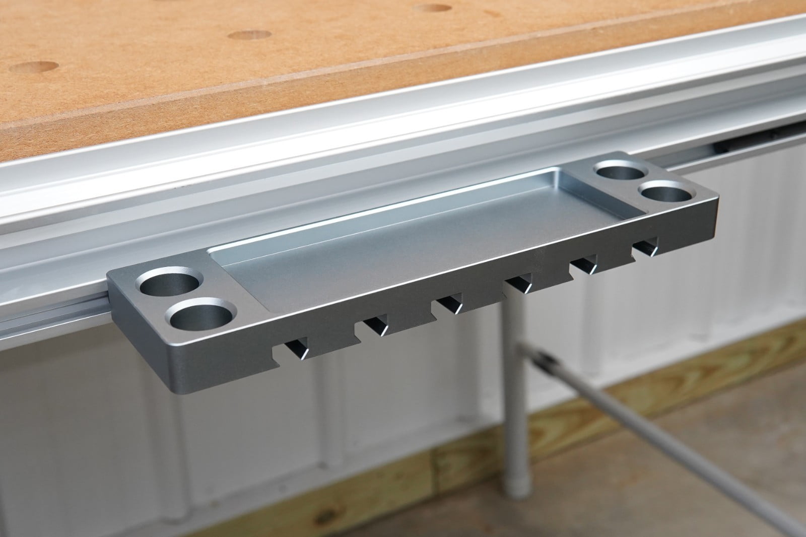 Aluminum Utility Rack for Festool MFT/3 Table - Store Quick Clamps ...