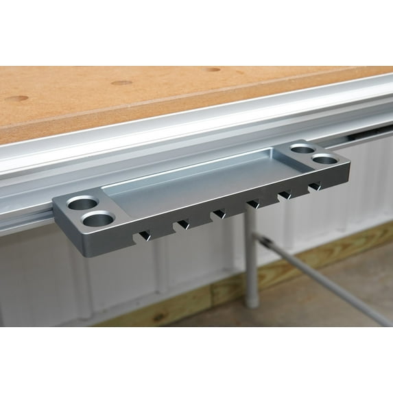 Aluminum Utility Rack for Festool MFT/3 Table - Store Quick Clamps, Bench dogs - Walmart.com