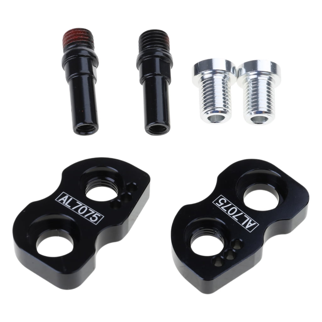 Aluminum V Brake Extenders set Bike Brake Pad Position Adjuster Simple ...