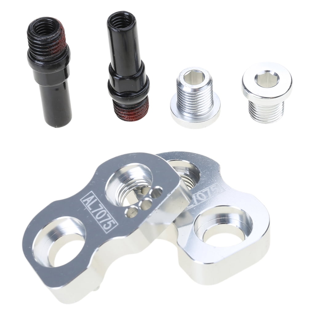 Aluminum V Brake Extenders set Bike Brake Pad Position Adjuster Simple ...