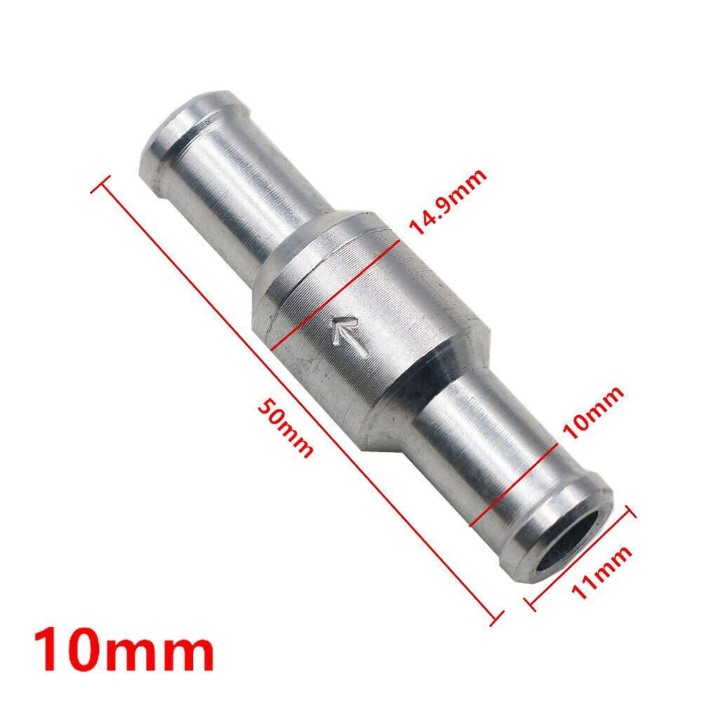 Aluminum Valve Check Valve Gasoline Tap Gas Oil Diesel 6mm 8mm 10mm ...