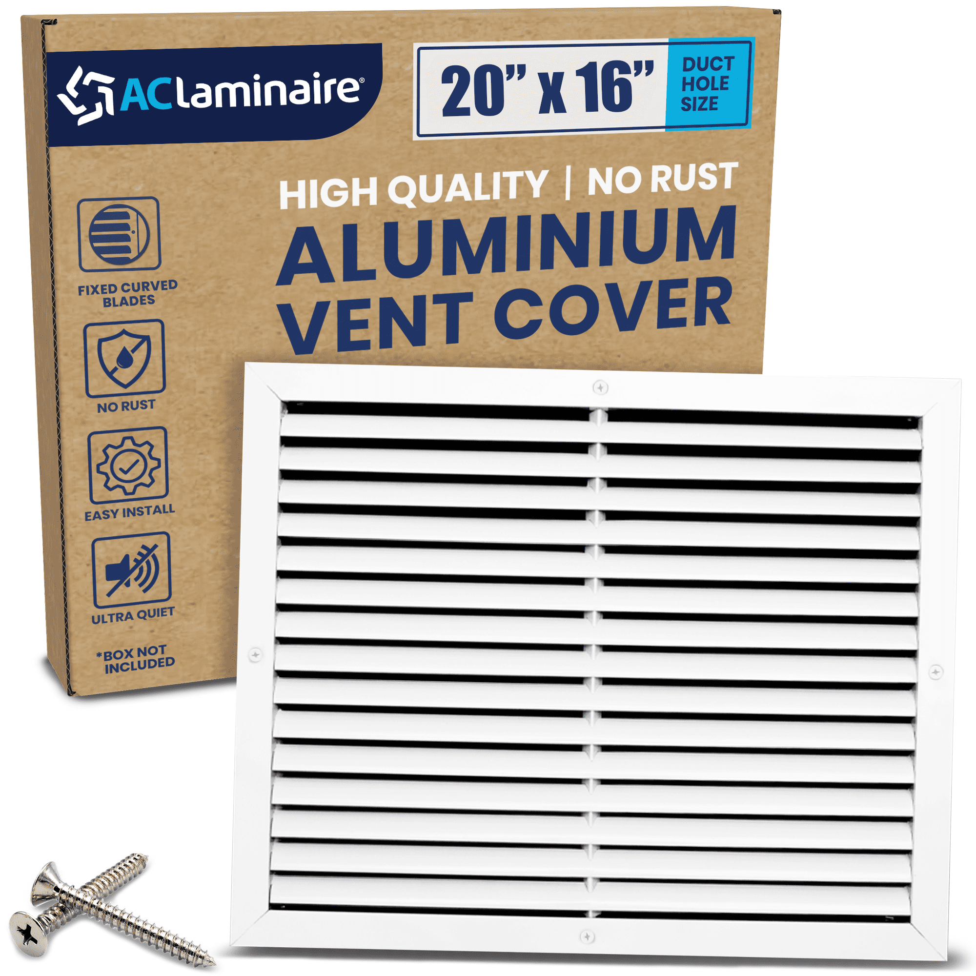 Aluminum Vent Duct Cover. Return Grille HVAC Ceiling/Sidewall Grille ...