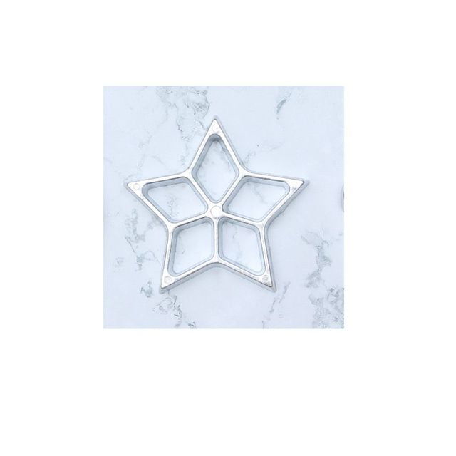 Aluminum Versatile Swedish Rosette Iron Waffle Mold - Perfect for Fun ...